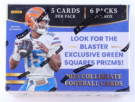 2023 Panini Select Draft Picks Football Blaster Box With 6 Packs