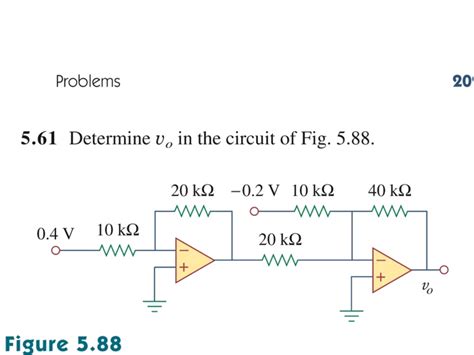 Solved Problems 20 5 61 Determine Vo In The Circuit Of Fig
