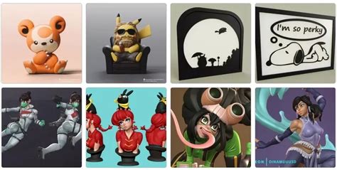Anime Figures D Print STL Files The Best Sites Of FacFox Docs