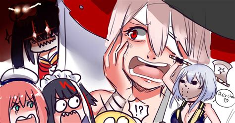 アズールレーン Untitled ♪♪♪のマンガ 漫画 碧蓝航线 ワシントンアズールレーン Pixiv