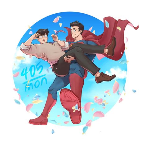 Superman And Clark Kent Dc Comics And 2 More Drawn By 405mon Danbooru