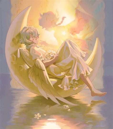 Lumine Venti And Venti Genshin Impact Drawn By Fridaynightcat Danbooru