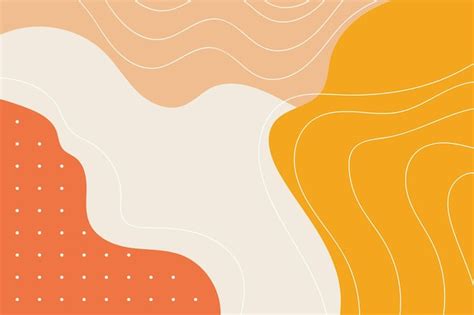 웹 배너 벽지 패브릭 인쇄를 위한 추상 파스텔 색상 배경 액체 스타일 미니멀리스트 아트웍 포스터 디자인 프리미엄 벡터