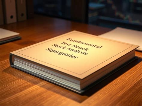 Fundamental Stock Analysis A Comprehensive Primer