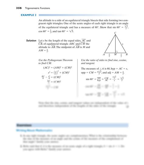 Solution Trigonometric Functions Lesson With Examples And Exercises