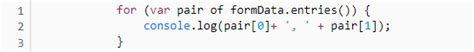 javascript에서 formdata를 ajax로 넘기는 방법