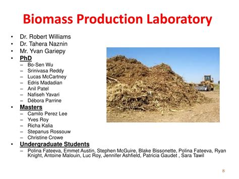 Ppt Biomass Production Laboratory Project 2 Residues Powerpoint
