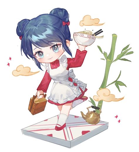 Marinette Dupain Cheng Miraculous Ladybug Drawn By Yuchakuei Danbooru