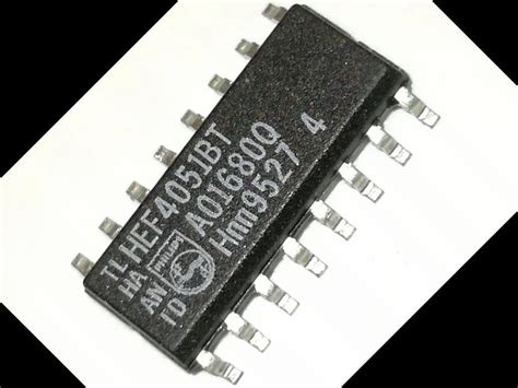 Multiplexerdemultiplexer Hef4051bt Nxp At ₹ 10piece Ic Chip In