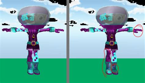Character Artifacts Unity Engine Unity Discussions