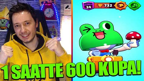 1 Saatte 600 Kupa Kasma TaktİĞİ Brawl Stars Youtube