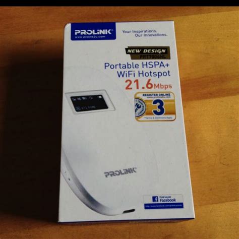 Prolink Mobile Portable Wifi Router Computers And Tech Parts And Accessories Networking On Carousell