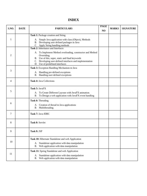 index page pdf