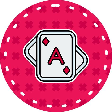 Aces Line Filled Sticker Icon 37713360 Vector Art At Vecteezy