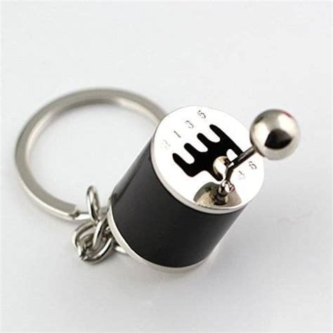 6 Speed Gear Knob Shifter Stick Keyring Black Fidget Toy Etsy UK