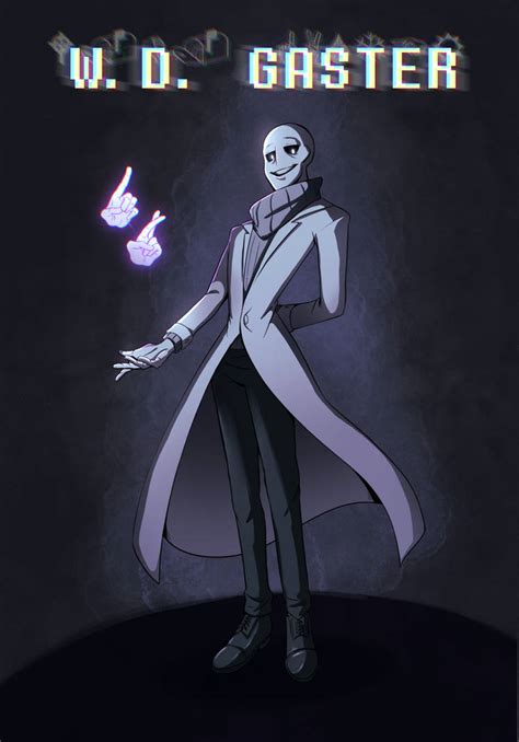The Doctor W D Gaster The First Human Design By Brittninja On Deviantart