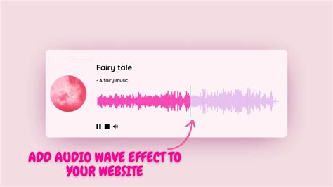 Add Audio Wave Effect To Your Website Using Wavesurferjs Youtube