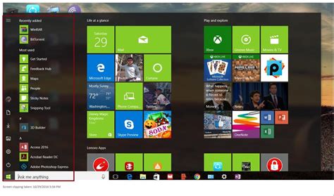 My Windows Start Menu Layout Has Changed Microsoft Community