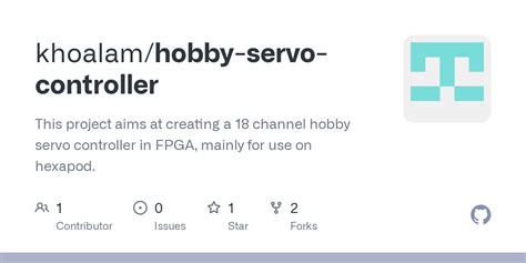 Github Khoalamhobby Servo Controller This Project Aims At Creating