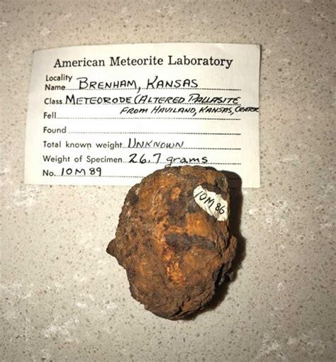 Brenham Kansas Meteorite Farm