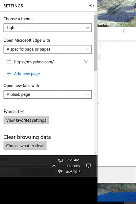 Change Startup Page In Microsoft Edge Page Tutorials