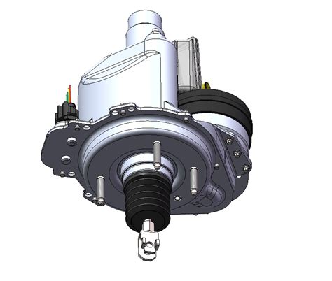 D1258 博世线控制动系统ibooster总成三维sw2014带参solidworks 2014模型图纸下载 懒石网
