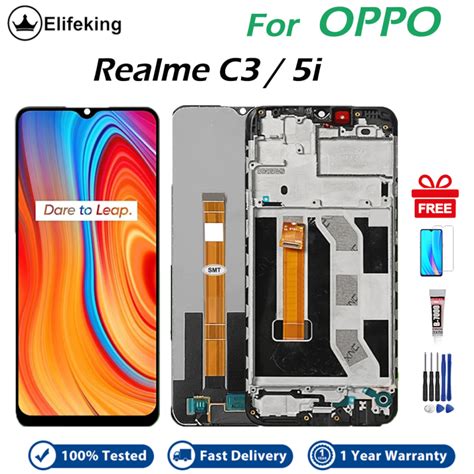 LCD For OPPO Realme C3 5i RMX2027 RMX2020 RMX2021 Display Touch Screen