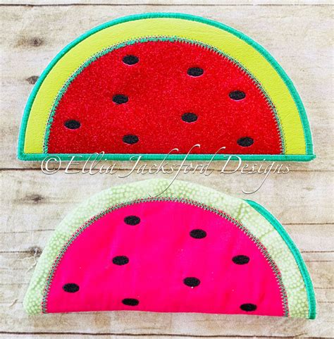 Watermelon Sunglass Case 5x7 Products Swak Embroidery
