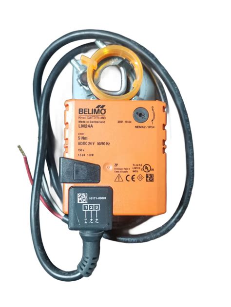 Электромеханический привод Belimo Lm24a 5nm для воздушных заслонок без