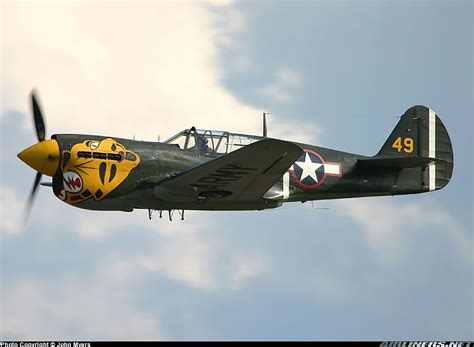 Asisbiz Airworthy Warbird Curtiss P 40M Warhawk 42 7490 G Kitt John