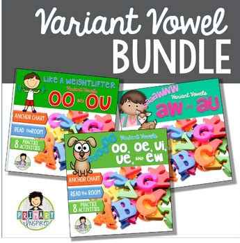 Variant Vowels Activity Pack Bundle By Brenda Frady Primary Inspired
