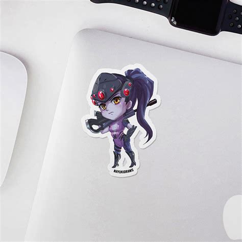 Widowmaker Vinyl Sticker Yanimatorart