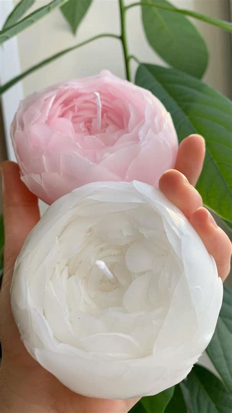 Свечи пионы 🌸