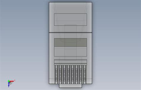 8p8c以太网连接器step模型图纸免费下载 懒石网