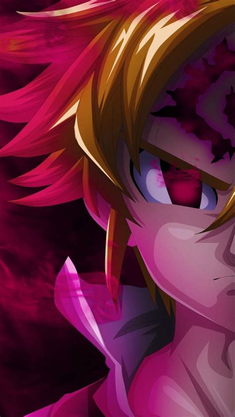 Мелиодас Seven Deadly Sins Anime Demon King Anime Seven Deadly Sins