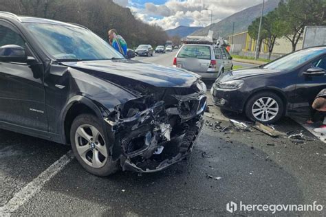 UDES NA MAGISTRALNOM PUTU M U sudaru Golfa i BMW a značajna materijalna šteta na sreću bez