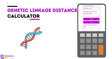 Genetic Linkage Distance Calculator