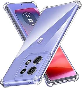Anoowkoa TPU Case For Moto Edge 50 Pro Phone Case Clear With Built In