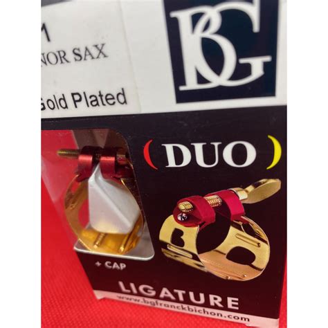 Bg Ldt1 Gold Plated Tenor Mouthpiece Ligature And Cap Ref 346 The