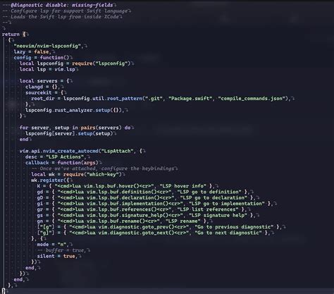 Swift Development Using Neovim Sourcekit Lsp Swift Forums