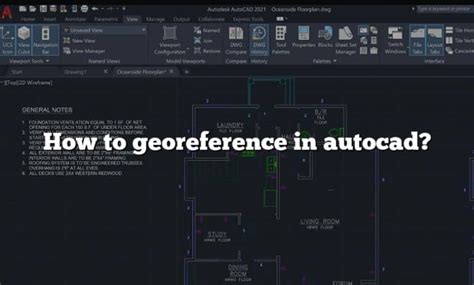 How To Georeference In Autocad