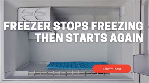 Freezer Stops Freezing Then Starts Again Solved