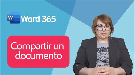 Cómo compartir un documento Curso de Word 365 YouTube
