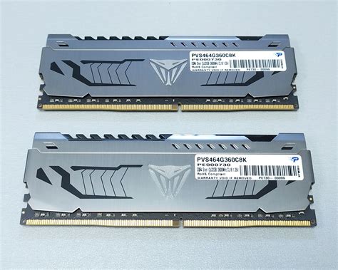 Patriot Viper Steel 64gb Ddr4 3600 Memory Kit Review Funky Kit