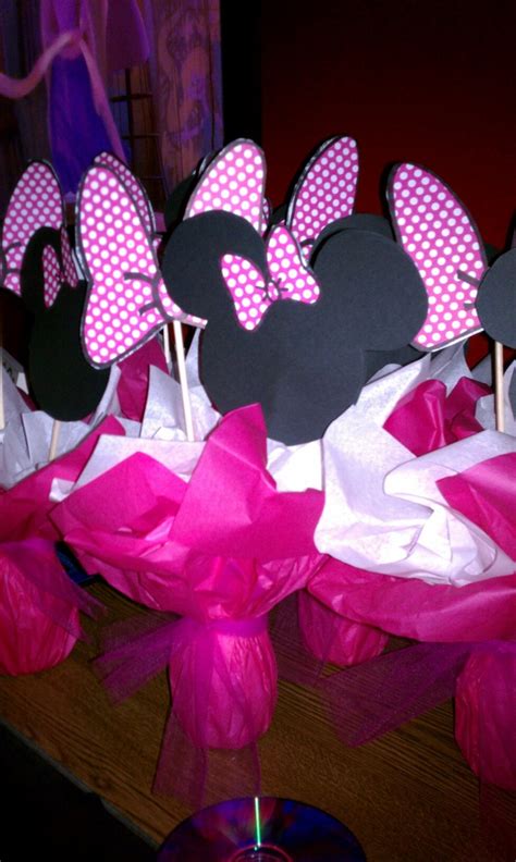 Minnie Mouse Center Piece Minnie Mouse Center Pieces Minnie Mouse