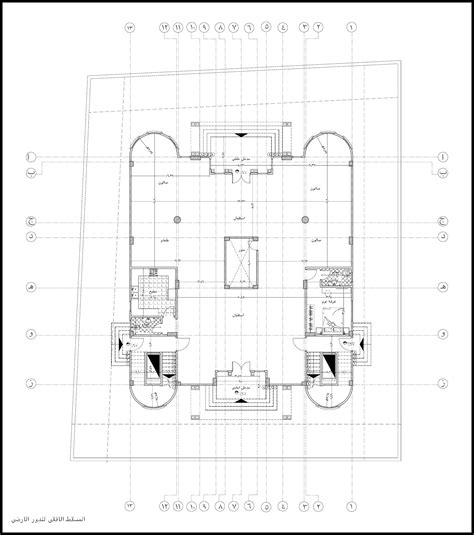 تصميم مساقط افقية و واجهة لعمارة سكنية Behance