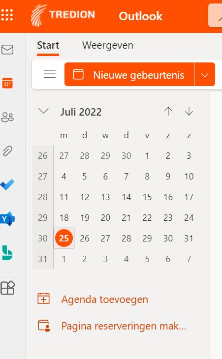 Persoonlijke Outlook Bookings Tool Femke Cornelissen
