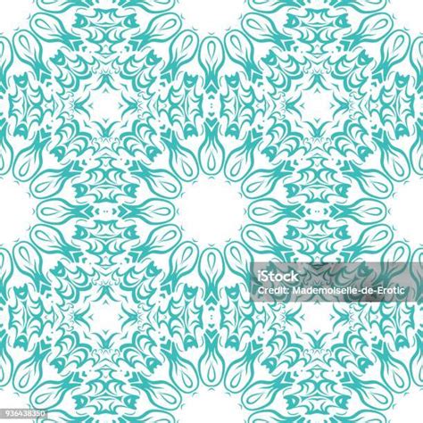 완벽 한 꽃 패턴 추상 장식 모양입니다 벡터 일러스트입니다 디자인 원단 인테리어에 대 한 0명에 대한 스톡 벡터 아트 및 기타 이미지 Istock
