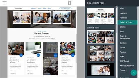 How-to: Course Website Template with Mobirise