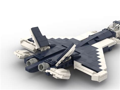 Lego Moc Sukhoi Su 57 Felon By Adventurehill1 Rebrickable Build